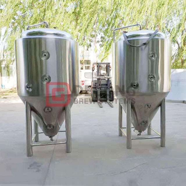 10HL Fermentation Vessel with double wall and cooling dimple jacket ...