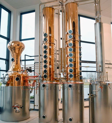 Commercial Copper Distillery Copper still Column Rectification Column ...