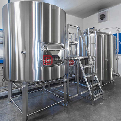 10HL Commercial Used Brew Kettle Mash Lauter Tanks Stainless Steel Beer ...